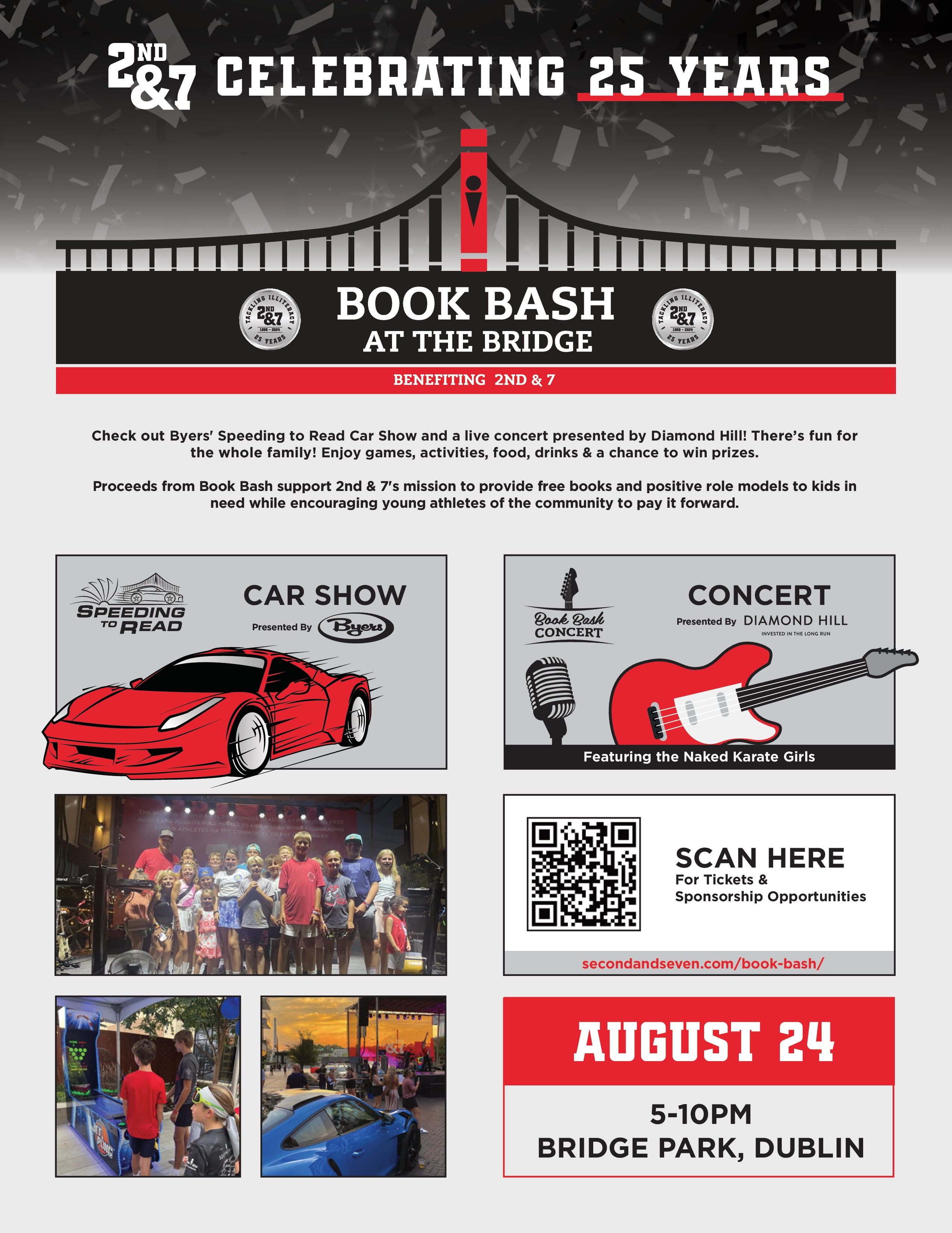 Book Bash at the Bridge Benefiting 2nd & 7